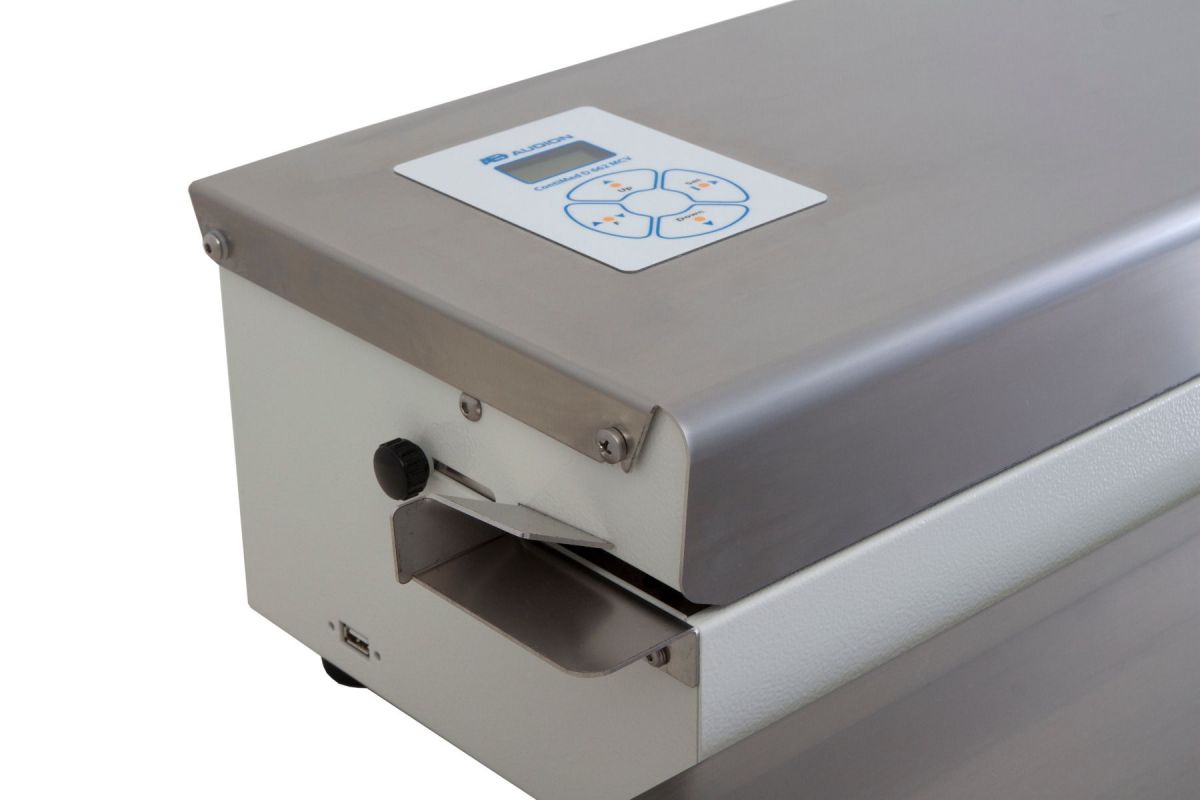 Quick and easy sealing | The Audion rotary heat sealer